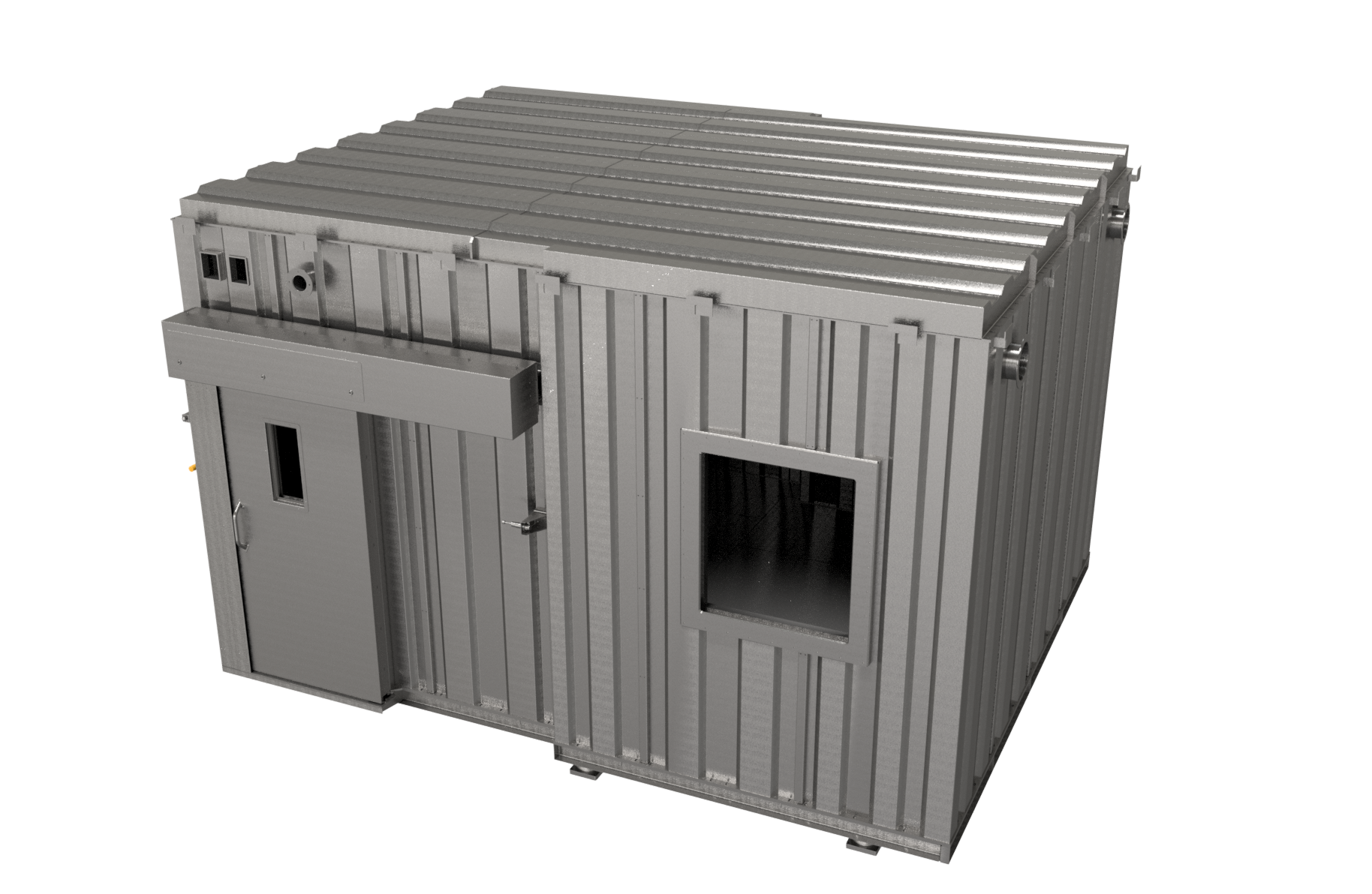 Innovative flat-pack office module - Module Solutions & Systems